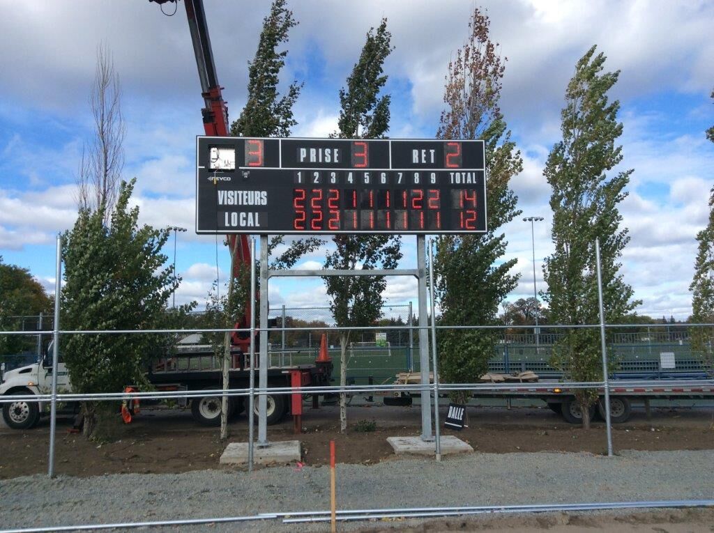 Baseball - Tableau de pointage | Pointage PRO